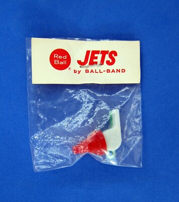 RED BALL JETS SNEAKERS BASKETBALL SHOES PREMIUM TOY RING**SEALED**1960s ...