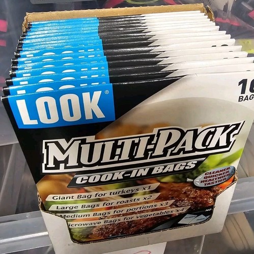 15 X MULTIPACK 10 Oven Cook Bags Roasting Turkey Chicken Joint Roast ...