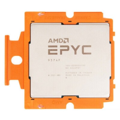 AMD EPYC Genoa 9374F 3.85GHz 32-Core 256MB 320W Socket SP5 CPU ...