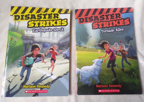Book Disaster Strikes - M. Kennedy - 2 books, Earthquake & Tornado ...