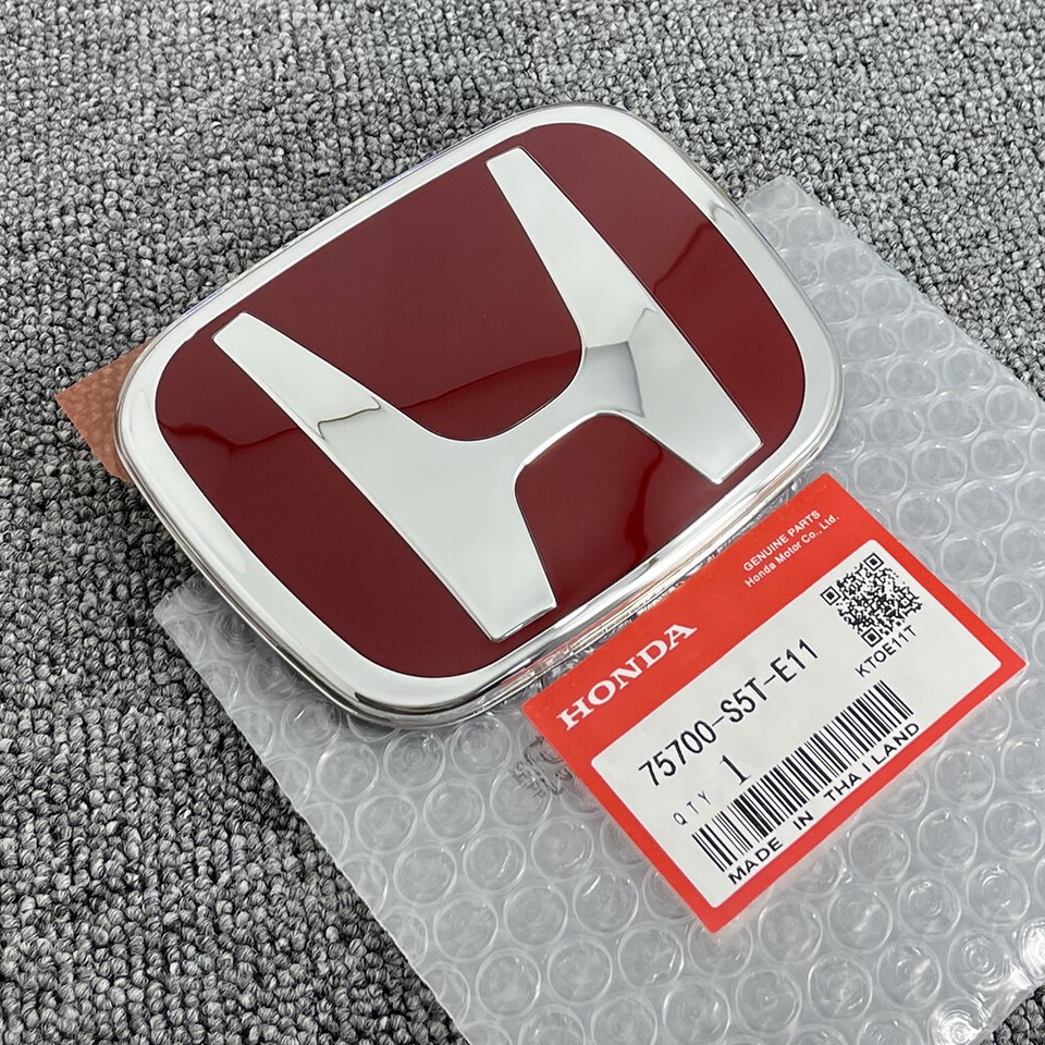 Front Grille H Emblem Nameplate For 2004-2017 Honda Accord Euro CU2 ...