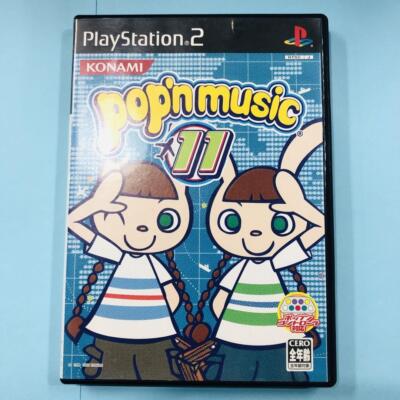 Pop'n Music 11 PS2 PlayStation 2 Konami Sony Video Game From Japan | eBay