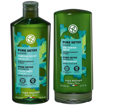 Yves Rocher Purity Pure Detox Deep Cleaning Purifying Conditioner ...