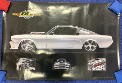 DESIGN ENGINEERING INC.-ROB NIELSEN-HOT ROD'S RESTOS-36x24 POSTER | eBay