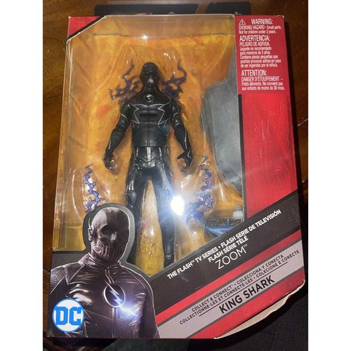Mattel DC Comics Multiverse ZOOM The Flash W/ King Shark Head & Torso ...