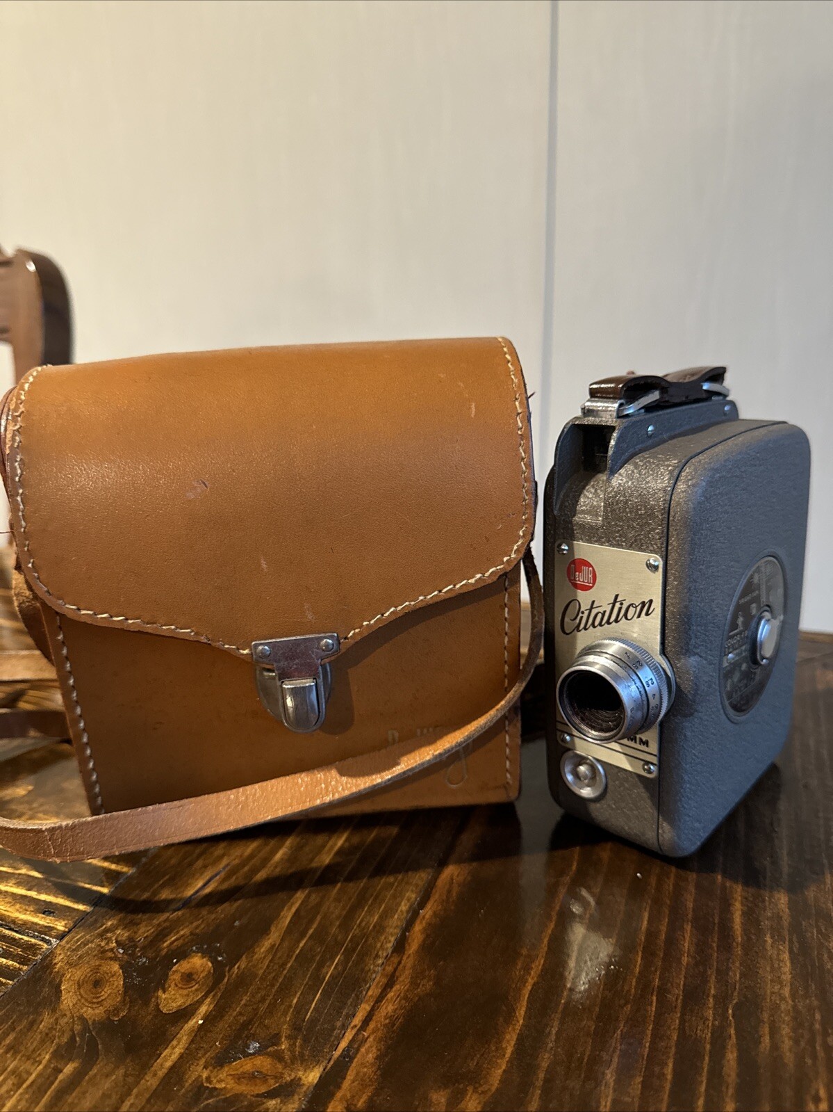 DeJur Citation 8 mm Wind Up Video Camera Camcorder 1950s Vintage | eBay