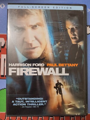 Firewall Dvd- Full Frame- Harrison Ford Paul Bettany 12569594098| eBay