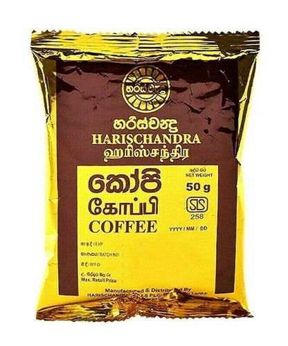 PURE CEYLON BLACK COFFE 50g HARISCHANDRA PRODUCT.from sri lanka free ...