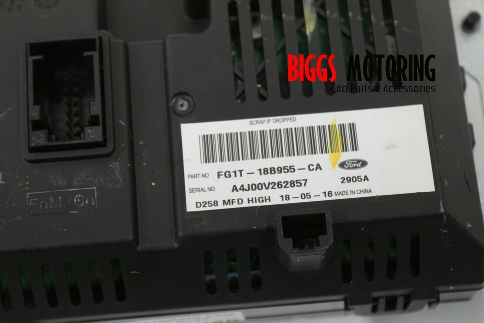 2015-2018 Ford Taurus Information Display Screen FG1T-18B955-CA | eBay