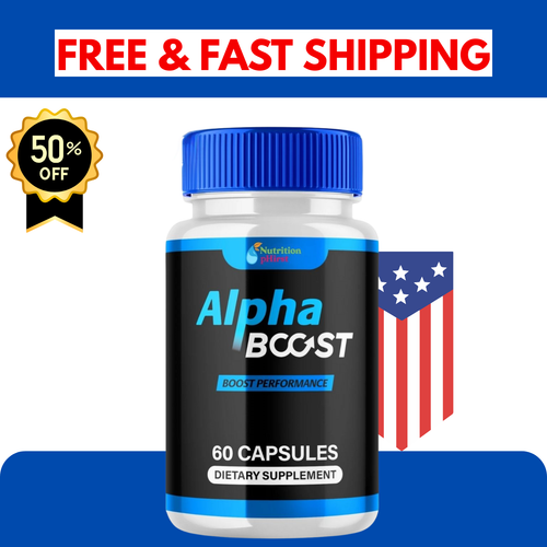 Alpha Boost Advanced Supplement for Men with Natural Ingredients 60 Capsules | eBay