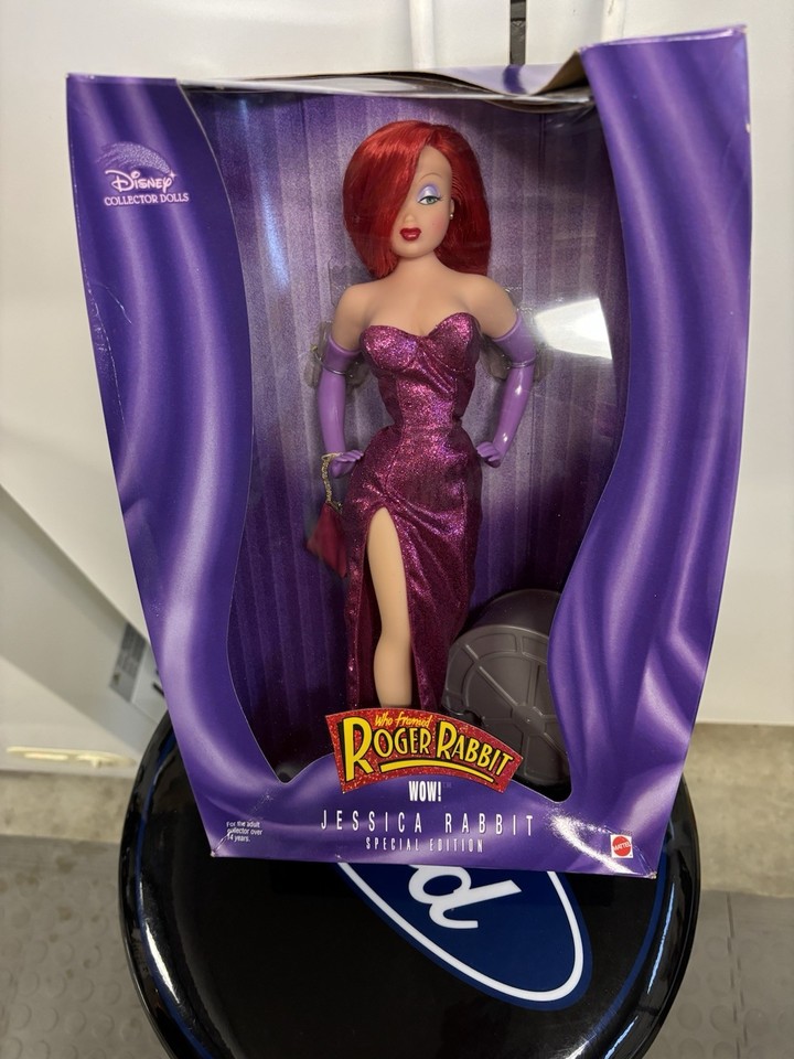🏰Vintage Mattel 1999 Jessica Rabbit Special Edition Disney Collector's ...