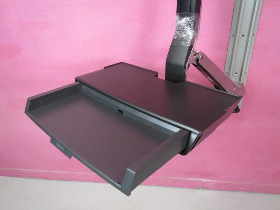 NEW Ergotron StyleView 45-272-026 Sit to Stand Wall Mount Combo Arm ...