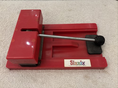 Sizzix Original Red Personal Die-Cutter / Press Machine, Pad Provo ...