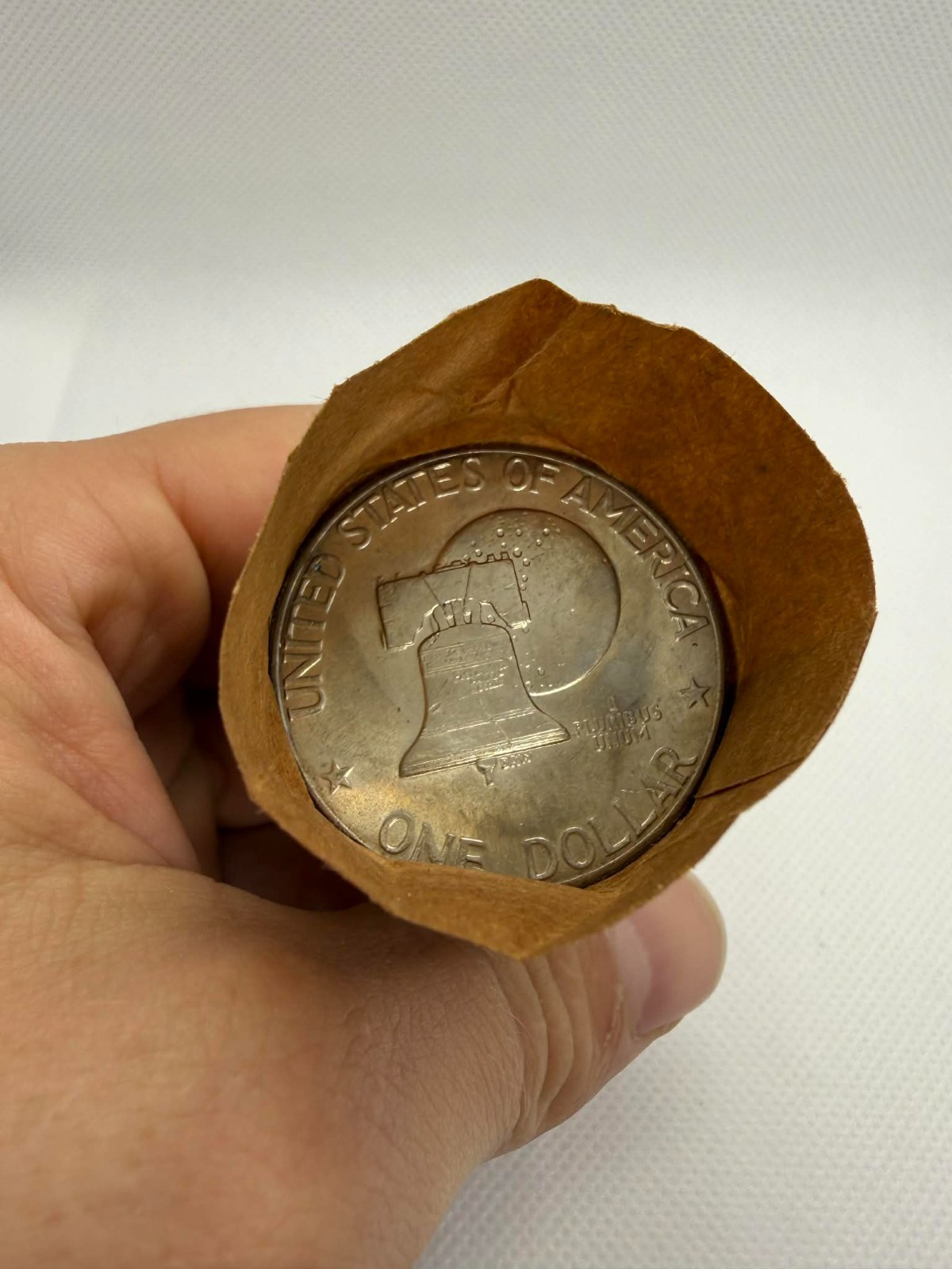 Lot of 20 Eisenhower Dollar Coins Circulated Bank Roll $20 | eBay