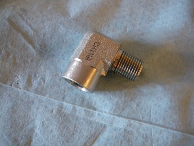 Genuine CAT Caterpillar Elbow Connector 3b-6552 3B6552 Fitting for sale ...