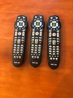Lot Of 3 (3x) Verizon Fios TV Remote Controls VZ P265v4 RC Extra ...