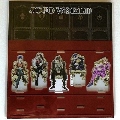 JOJO World Big Acrylic Stand Diorama Jotaro Kujo Giorno Giovanna Josuke ...