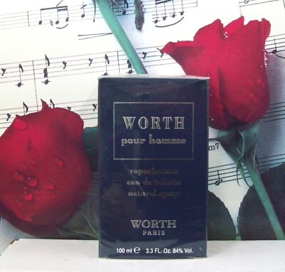 Worth Pour Homme EDT Spray 3.3 FL. OZ. Sealed Box. | eBay