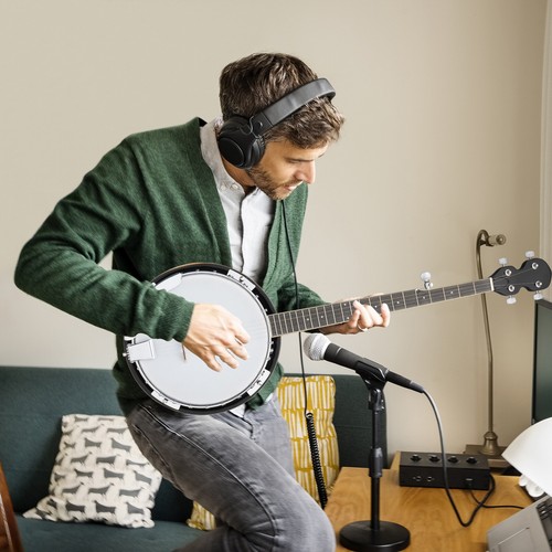 New 5 String Right Handed Banjos Set with Closed Solid Sapele Back ...