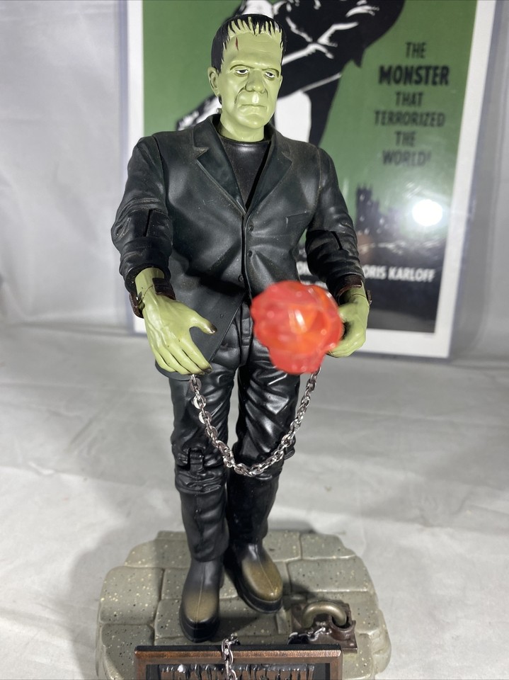 FRANKENSTEIN SIDESHOW UNIVERSAL STUDIOS MONSTERS FIGURE BORIS KARLOFF ...