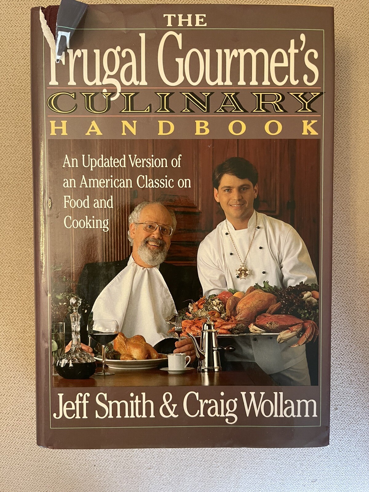 The Frugal Gourmets Culinary Handbook Hardcover 1991 Jeff Smith Craig ...