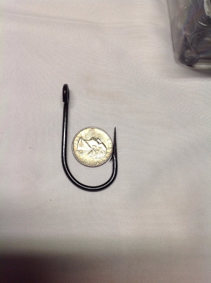 Mustad 9510 XXXC 8/0 Fish Hooks 100 Count | eBay