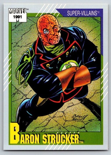 1991 Impel Marvel Universe II #69 Baron Strucker | eBay