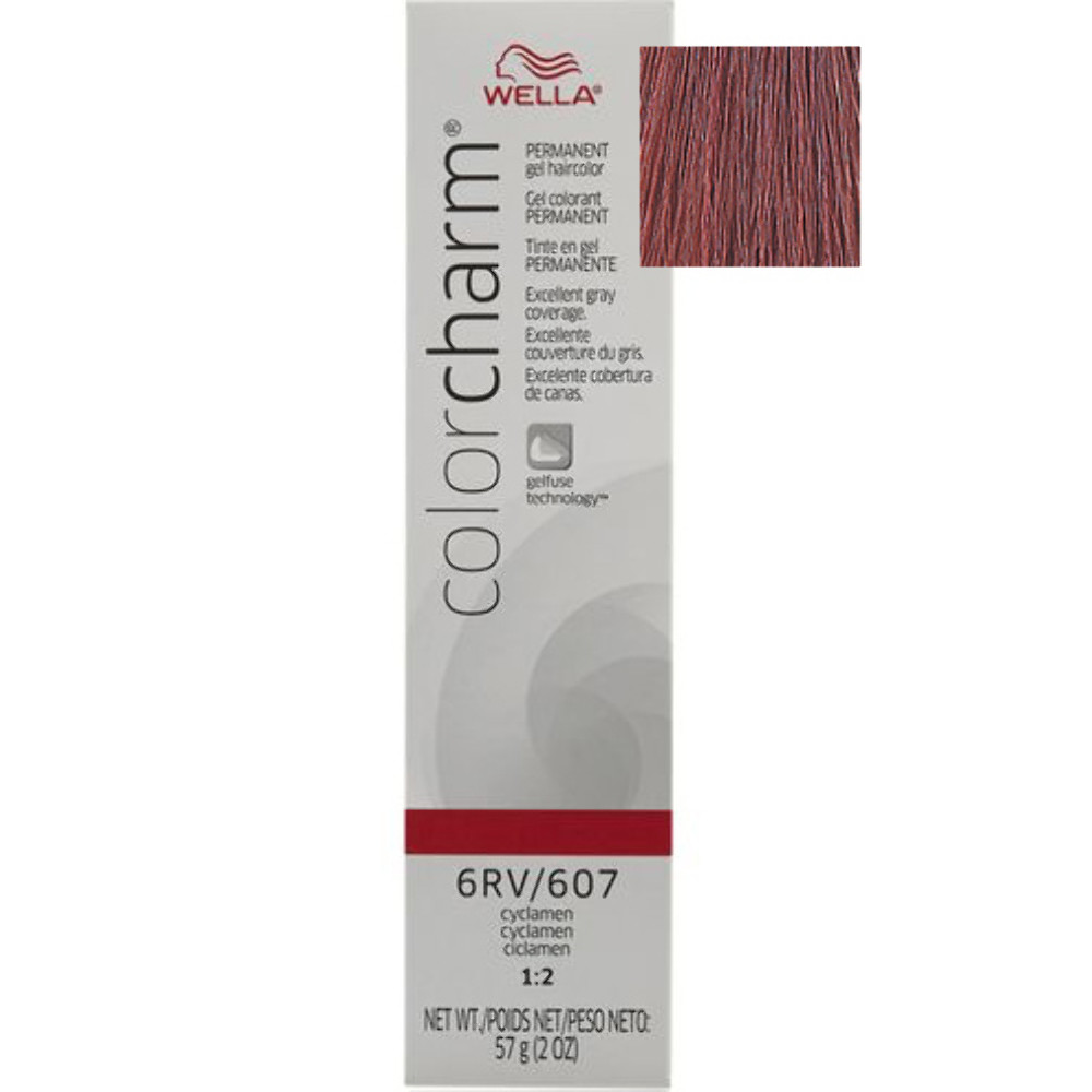 Wella Color Charm Gel Tube 2oz - 607/6RV Cyclamen -USA BUY/SHIP ONLY | eBay