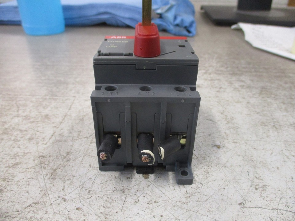 ABB Disconnect Switch OT45E3 60A 600V 3P Used | eBay