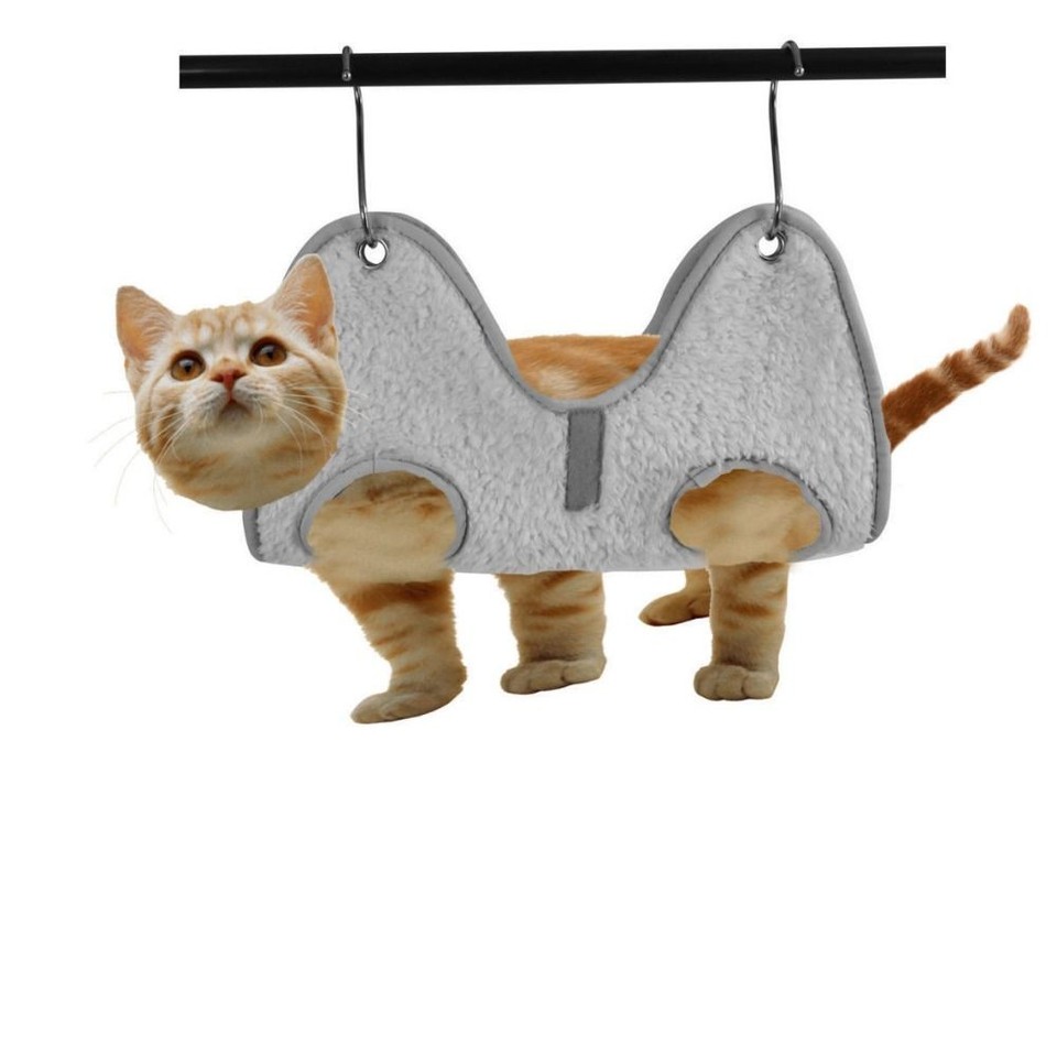 Cat Hammock Grooming Hammock Restraint Bag Puppy Nail Clipper Trim ...