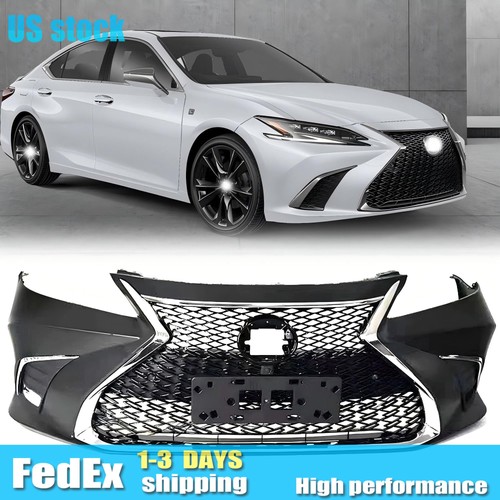 Front Bumper Facelift Conversion Kit Fit 2010-2012 Lexus ES350 to 2019 ...