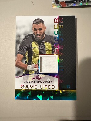 Karim Benzema 2024 Leaf In The Game Used Patch /60 Soccer | eBay