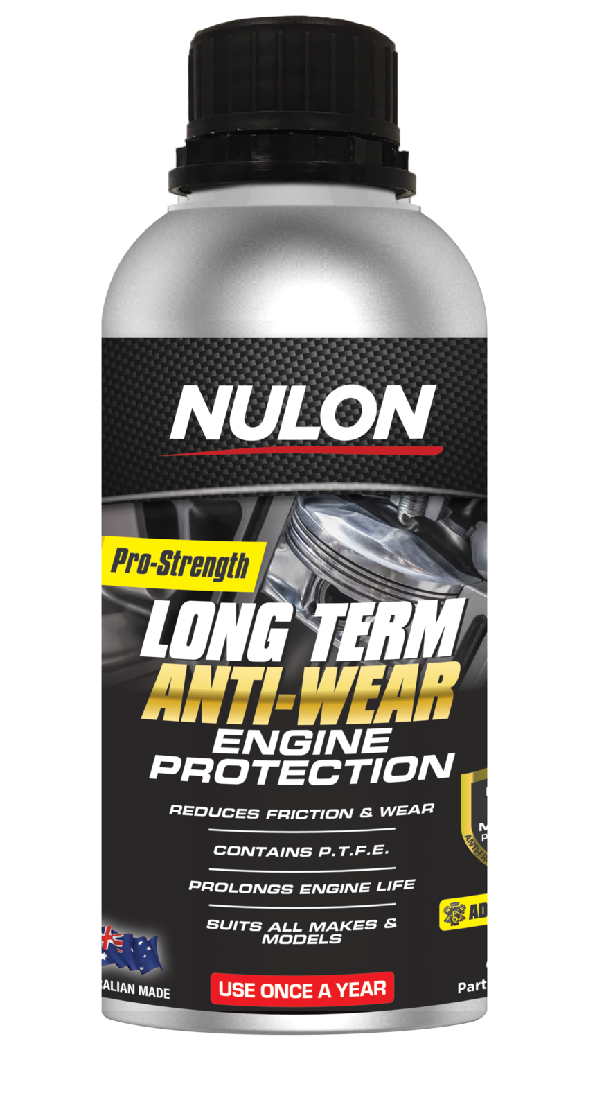 NUL-LTAWEP NULON 500ml Pro-Strength Long Term Anti-Wear Engine Protect ...