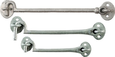 Heavy Duty Cabin Hooks Galvanised Rust Proof Finish Exterior Grade - UK Quality | eBay