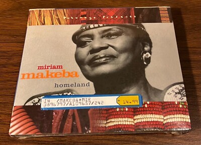 Miriam Makeba- Homeland (Mother Africa) Putumayo Artists CD, 2000 - new ...