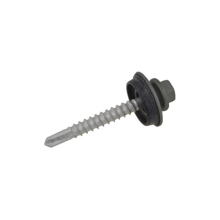 Qty 20 Cyclone Hex Flange 14g (6.30mm) x 65mm BRA Metal Roof Screw ...