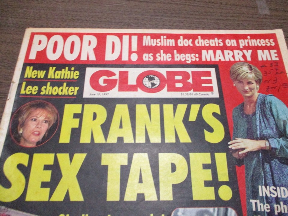 Globe June 10 1997 Frank & Kathy Lee Gifford, JonBenet Ramsey, Princess ...