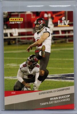 2020 Panini Instant Tampa Bay Buccaneers Super Bowl LV Champ #30 Ryan ...