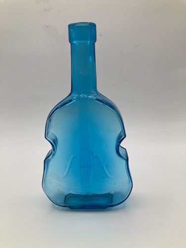 Standing Blue GLASS VIOLIN VASE, Instrument Music | eBay