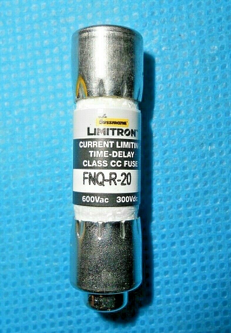 BUSSMAN FNQ-R-20 600 V Midget Time Delay Fuse 600 Volt qty available ...