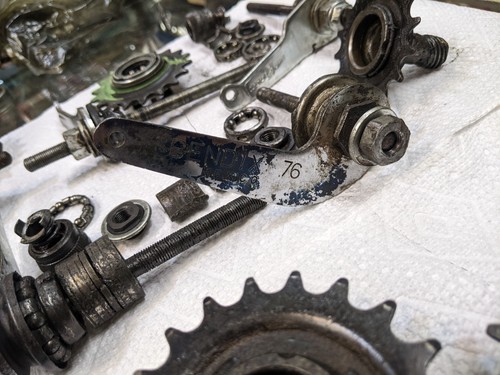 Vintage Bicycle Single Speed Coaster Brake Parts Lot Bendix, Shimano ...