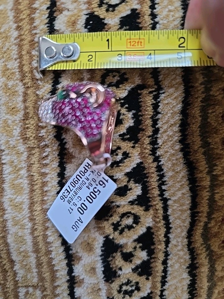 Effy 14k gold, Ruby Panther Ring, New, $16,500 | eBay