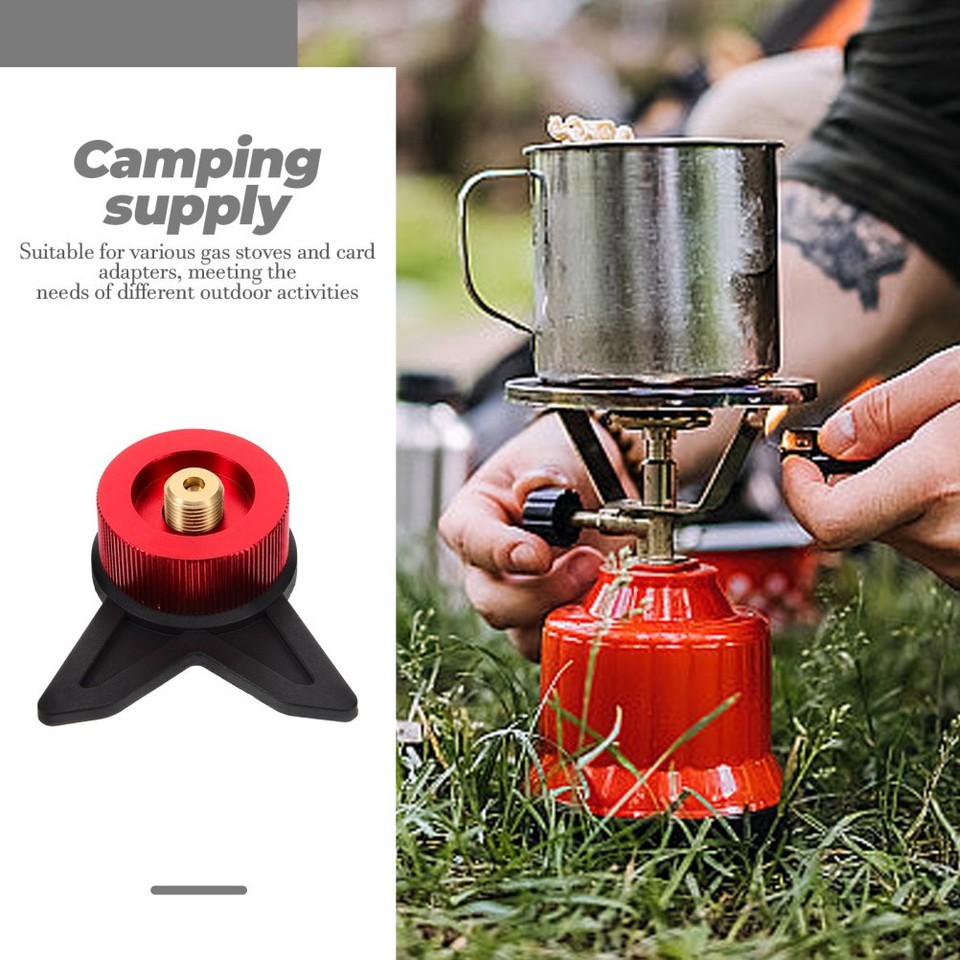 Gas Tank Adapter To Propane Converter Brass For Camping Stove | eBay ...