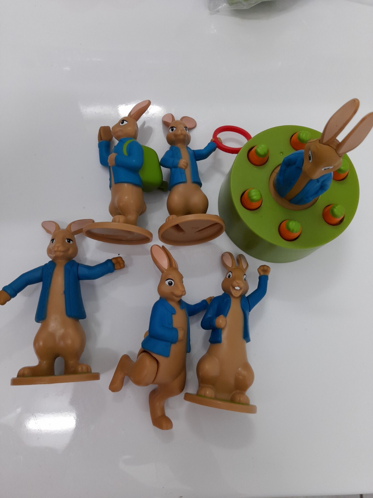 x6 mcdonalds happy meal toys peter rabbit | eBay