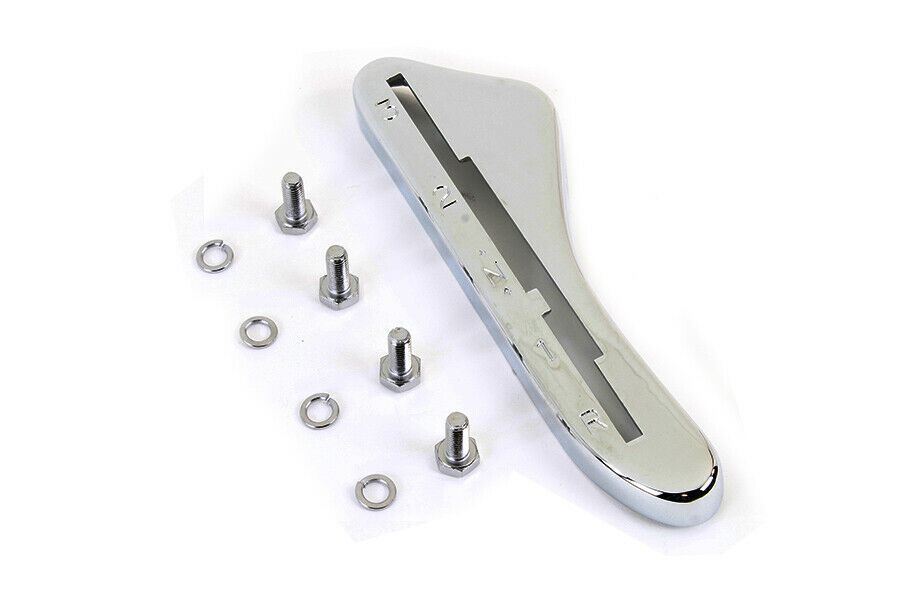 Chrome 3 Speed and Reverse Left Side Tank Hand Shifter Gate fits Harley ...