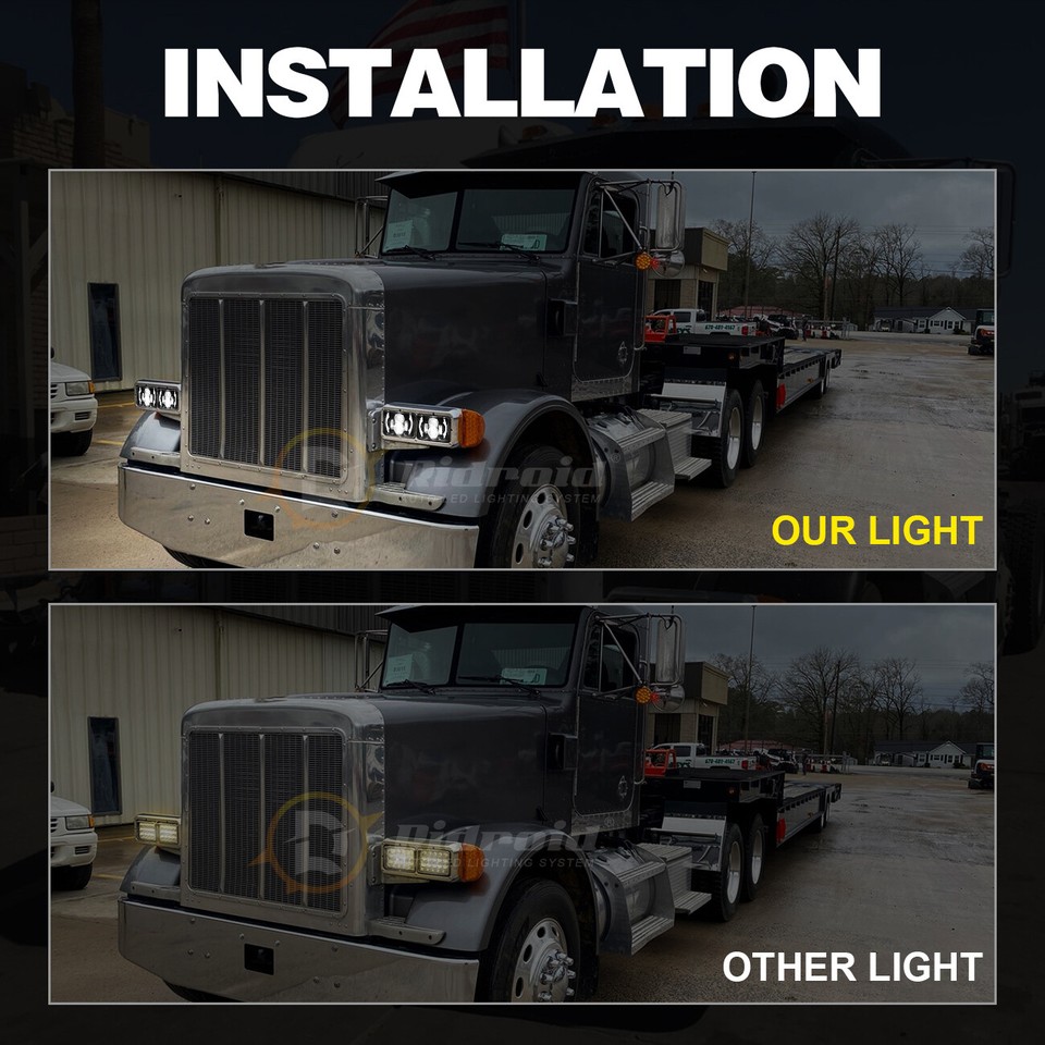 For Chevy S10 Blazer 1994-1997 4x6 inch LED Headlight Hi-Lo Sealed Beam ...