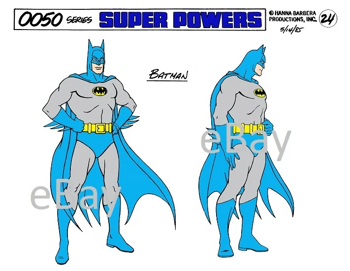 Hanna-Barbera SUPER FRIENDS Fine Animation Cel Drawing Of, 59% OFF