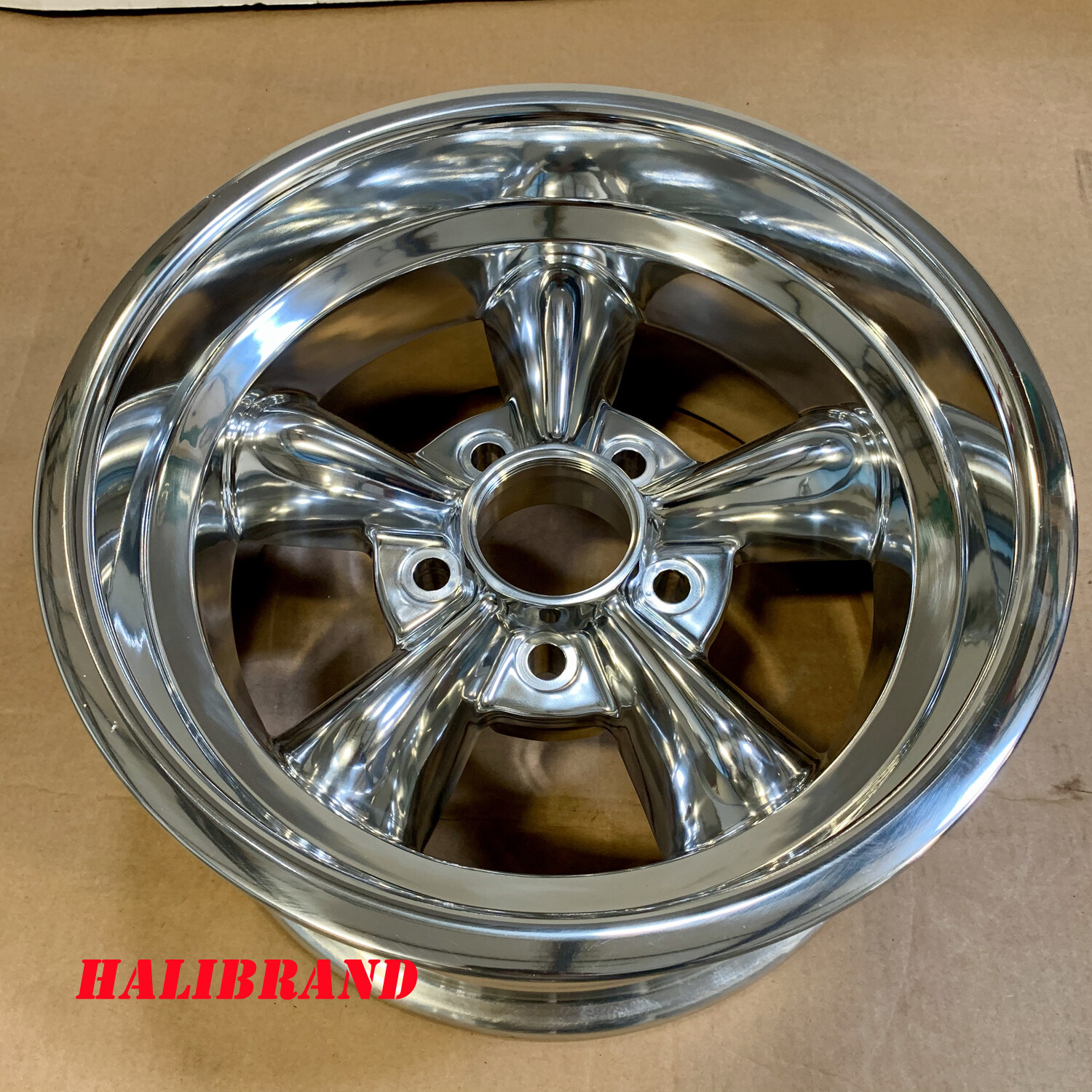 Halibrand 5 Spoke Aluminum Wheels Genuine 15” x8 5x4.5 et -22.23 (set ...
