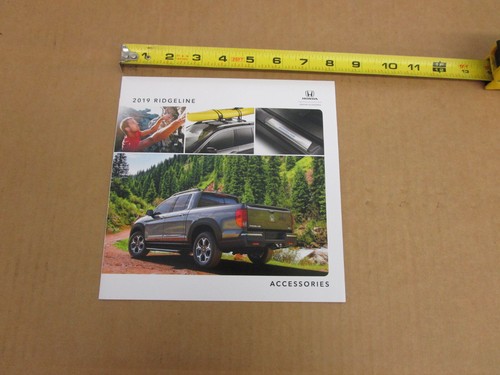 2019 Honda Ridgeline ACCESSORIES sales brochure 6 pg folder ORIGINAL ...