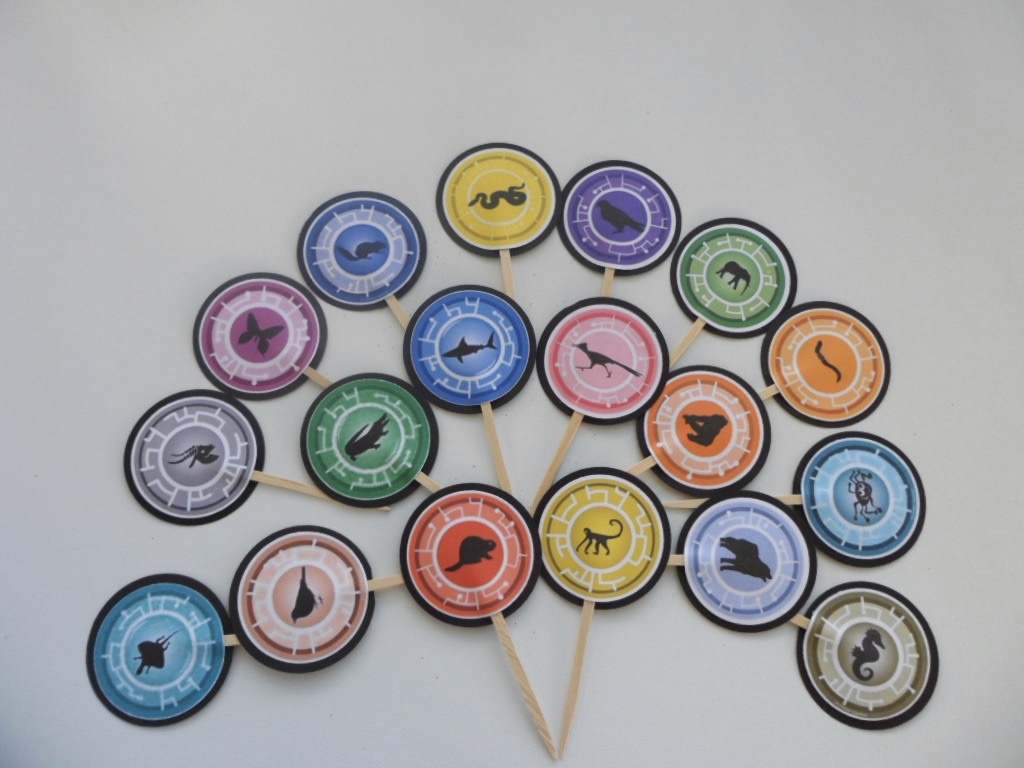 Wild kratts cupcake toppers/ cake decor/ party favors...SET OF 12... | eBay